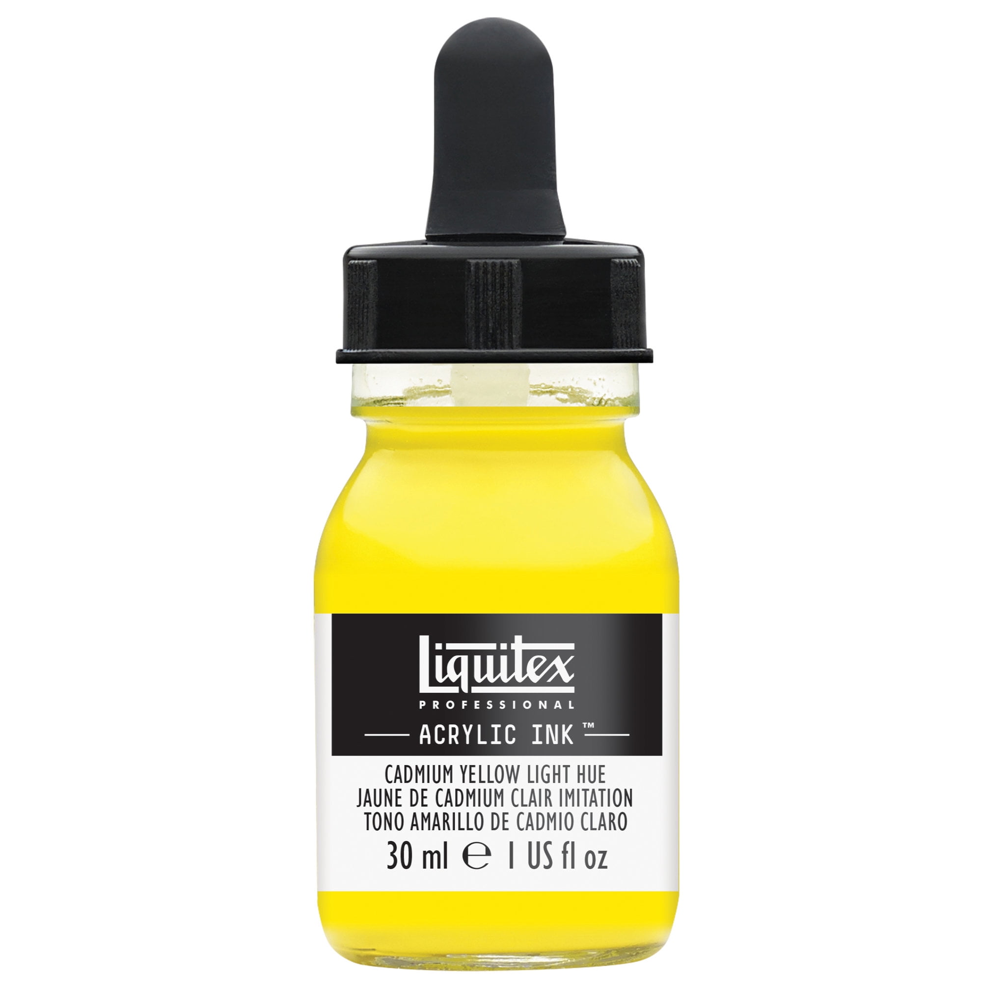 Liquitex Professional Acrylic Ink, 30ml Jar, Cadmium Yellow Light Hue ...