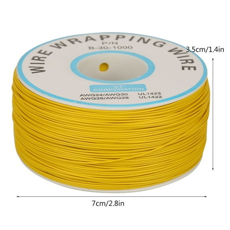 Wrapping Wire, 1Roll Tin Plated Copper Cable Cable 0.25mm Core Diameter ...