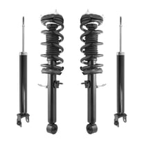 Unity Automotive Front & Rear Complete Strut Assembly Shock Kit Fits ...