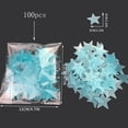 Beforeyayn Star Night Sticker For Kids, Fluorescent Light Up Decal For ...
