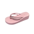Bnwani Slides Shoes,Slides Women,Wedge,Platform,Wide,Beach,Pink,6.5 ...