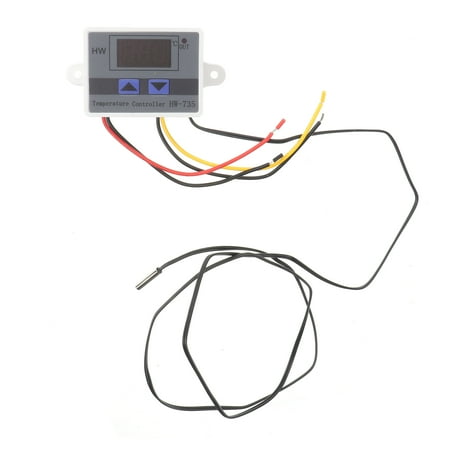 24V 240W Programmable Thermostat Smart Digital Thermostat Cooling and ...