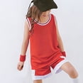 Ceisia Kids Basketball Uniform Set Sleeveless Jersey and Shorts with ...