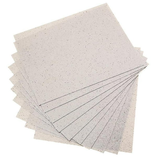 10 Pcs Mica Sheet Microwave Oven Insulation Sheet Cuttable Waveform ...