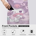 Kuromi apron featuring waterproof and pocket design, suitable for adult ...