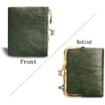 Womens Wallet RFID Small Compact Bifold Leather Vintage Wallet,Ladies ...