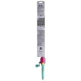 Shakespeare Mattel Barbie Kids Fishing Rod and Reel Combo, 2'6 ...