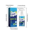 2 Pcs Bathroom Cleaner Spray,High-Efficiency Limescale Soap Scum and ...