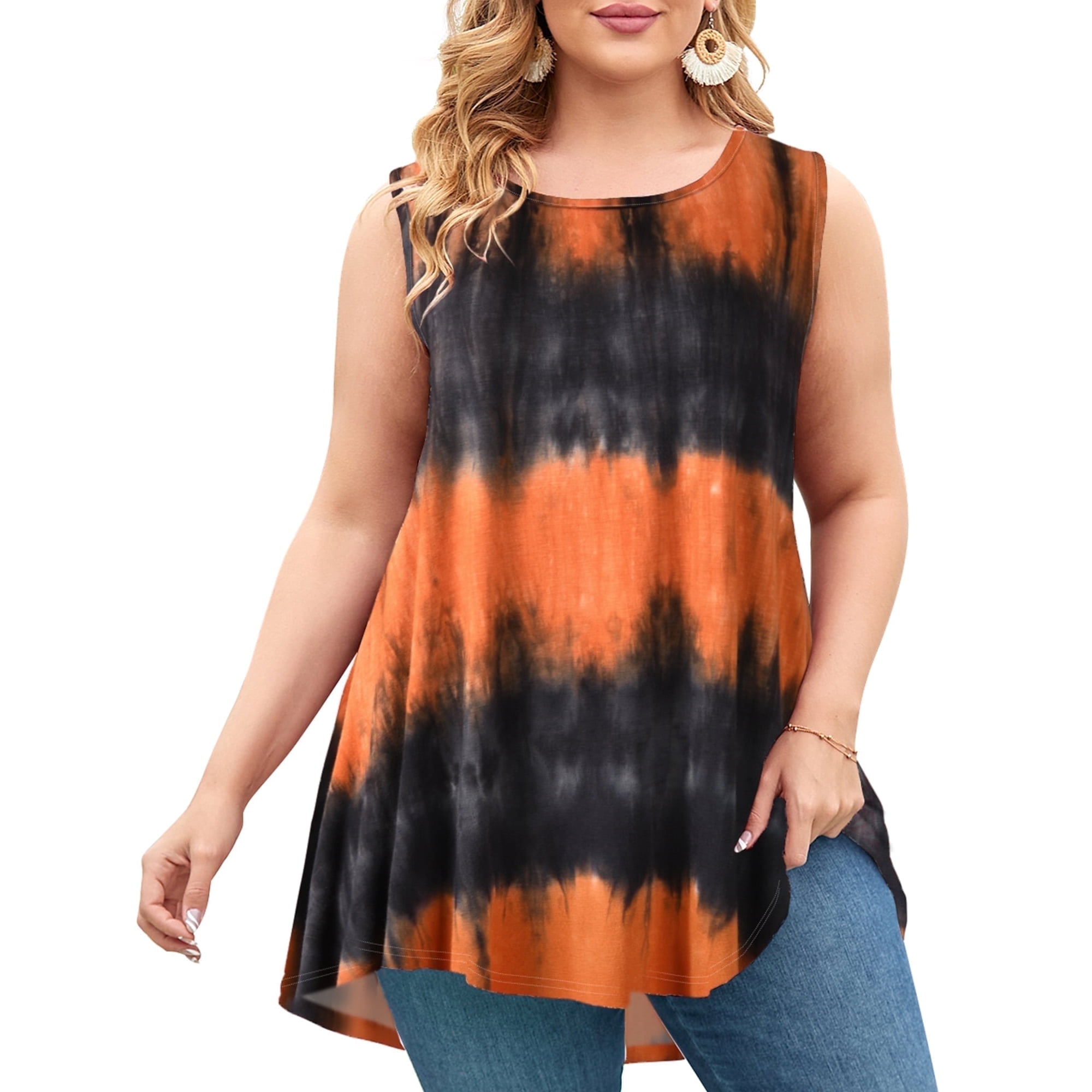 Click here for Larace Plus Size Tank Tops For Women Sleevelss Tun... prices