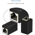 Ethernet Extender, 2 Pack RJ45 Coupler, High Speed Ethernet Coupler ...