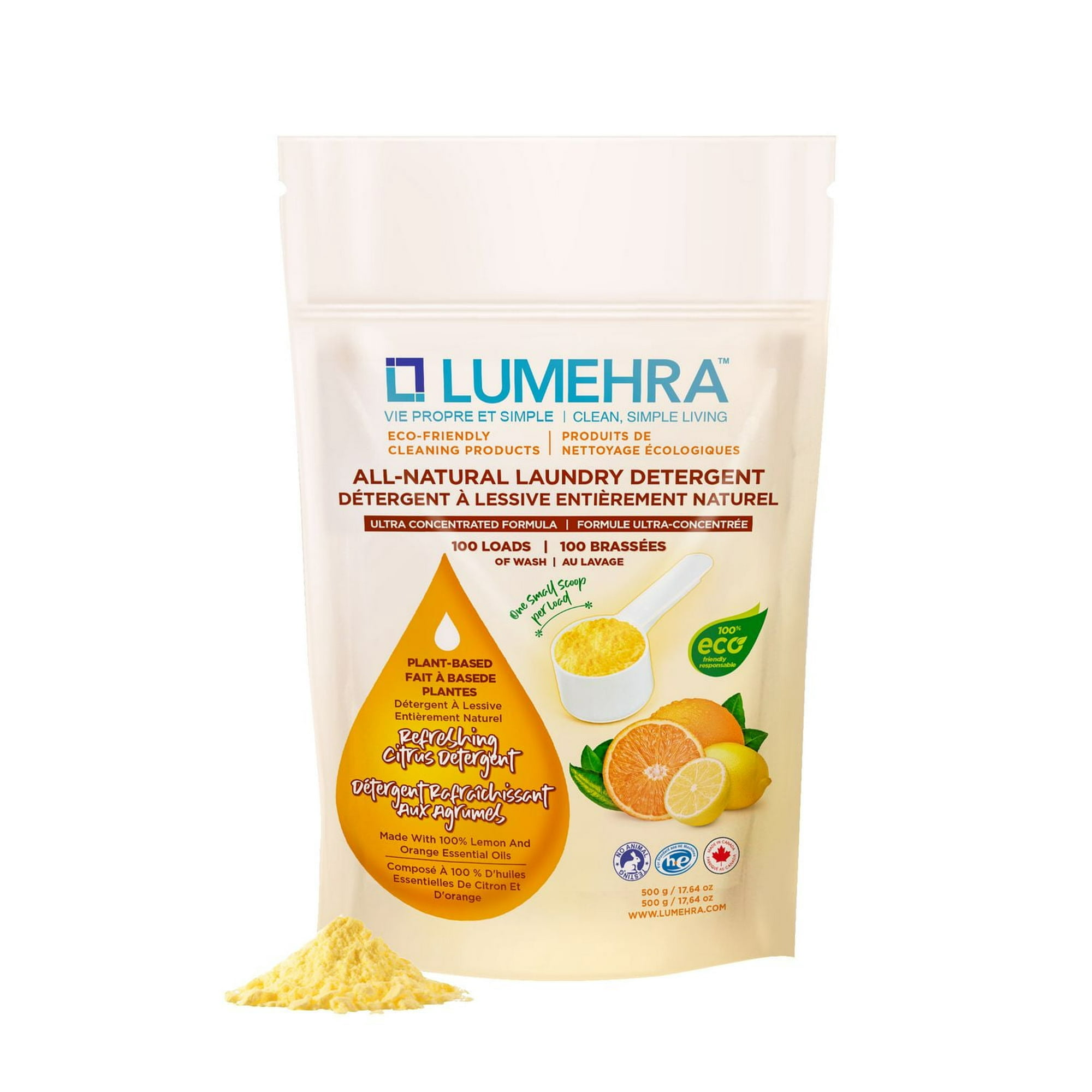 Click here for Lumehra Natural Citrus Laundry Detergent Powder 10... prices