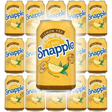 Snapple Lemon Iced Tea All Natural - 12 Pack Lemon 16 fl oz , Natural ...