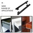 Diaedge 1 Set Keyboard Slide Steel Replacement Guide Rail Side Mount Keyboard Slide