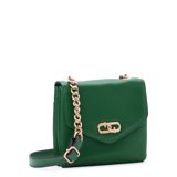 Time and Tru Women’s Brit Flap Front Crossbody Bag, Green - Walmart.com