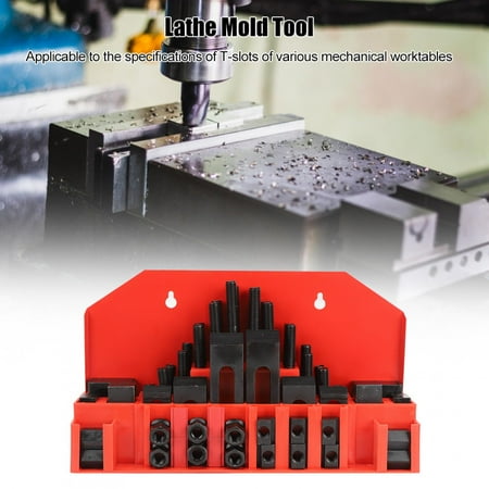 Gupbes Convenient Good Clamping Force Practical Mill T-Slot Clamp Kit ...