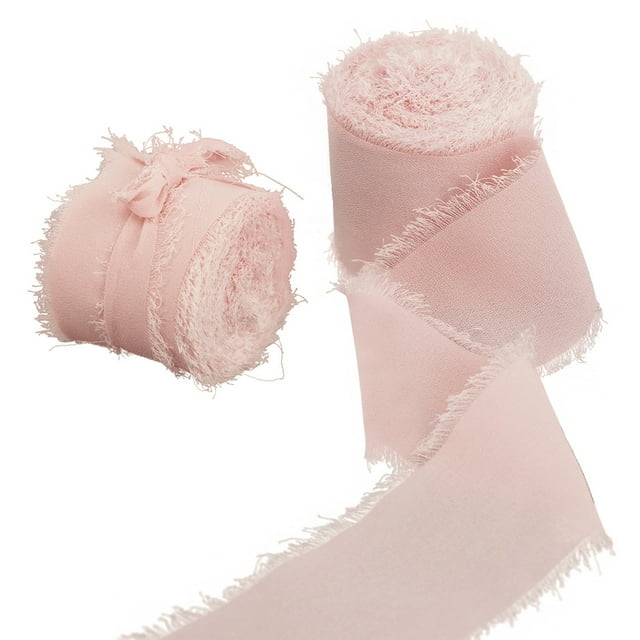 Hand Ripped Raw Ribbon Gift Wrap Tie Chiffon Ribbon Diy Chiffon Ribbon ...