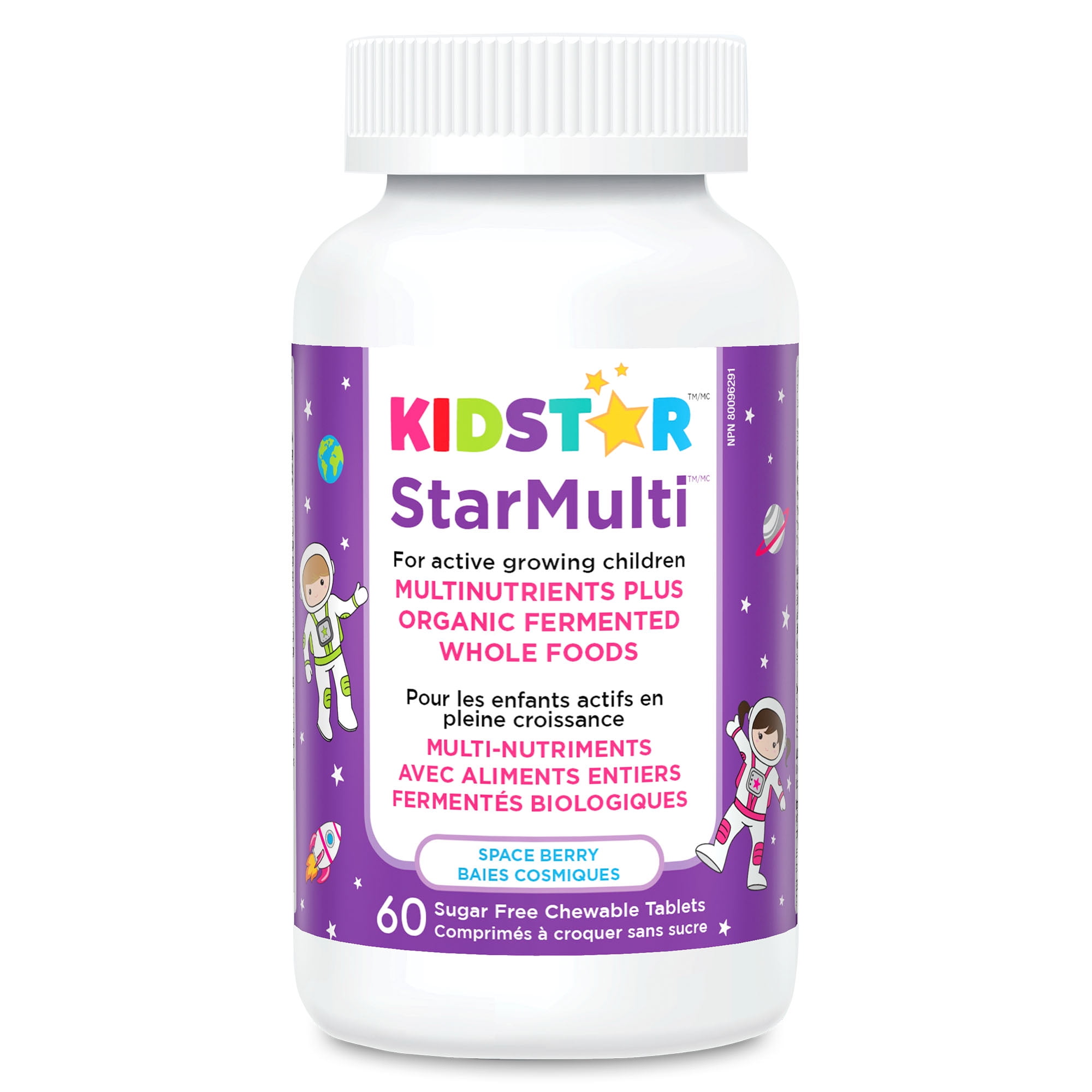 KidStar StarMulti Multivitamin and Mineral Chewable Tablets (Space ...