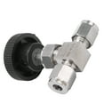 304 Stainless Steel Needle Valve, High Pressure Flow Control for Water ...