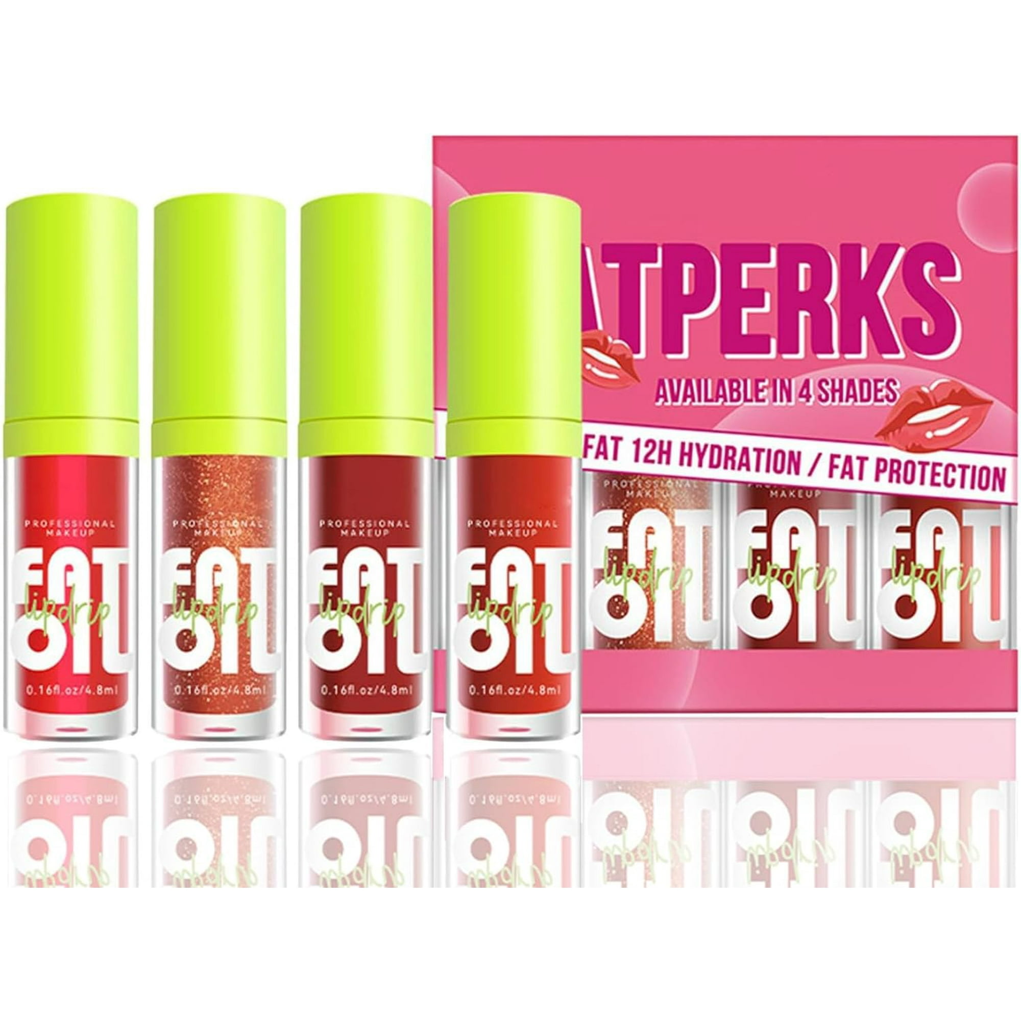 Click here for Hahdaxia 4 Colors Fat Oil Lip Drip  Lip Oil Lip Gl... prices