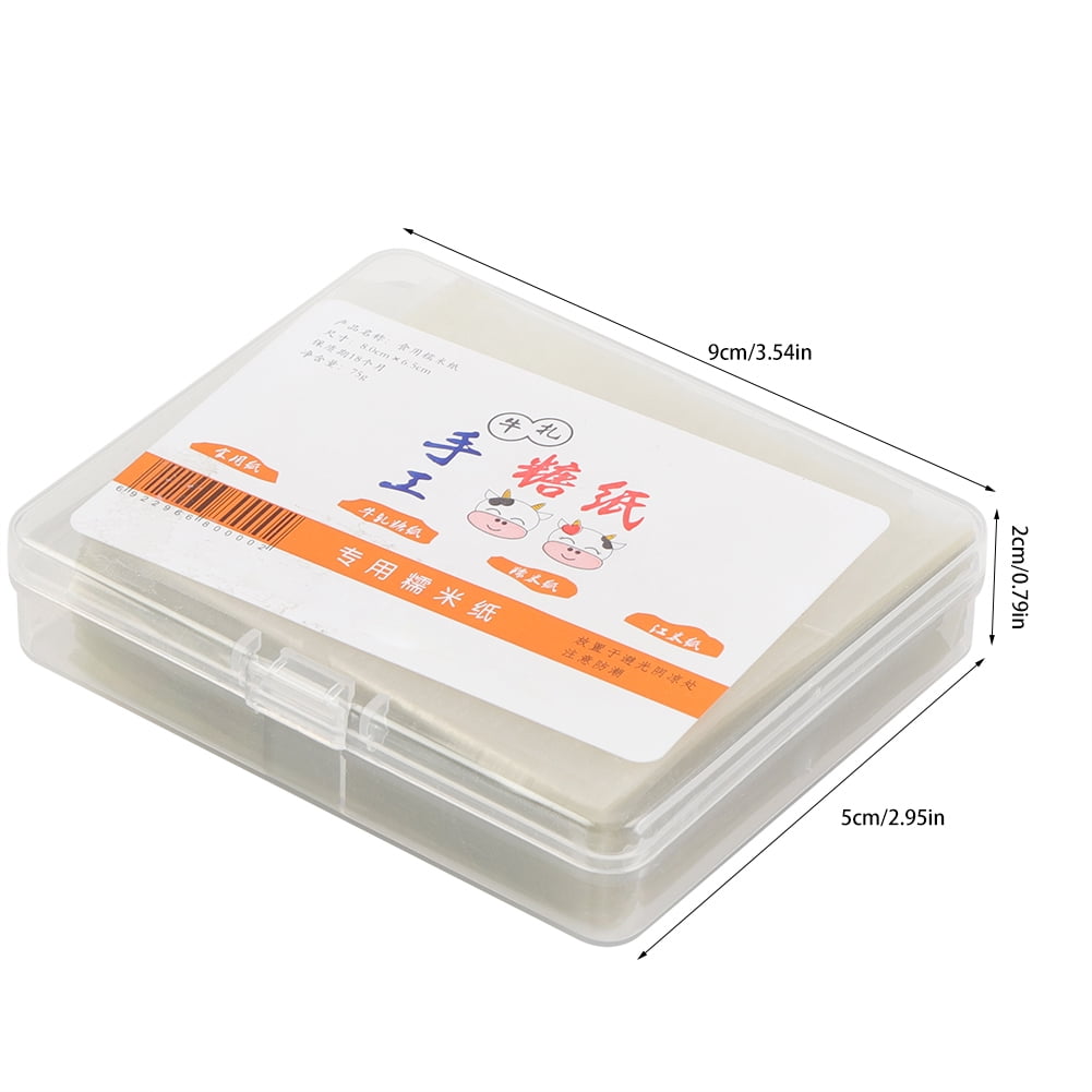 Click here for Mgaxyff 500pcs Nougat Paper Edible Rice Wafer Pape... prices