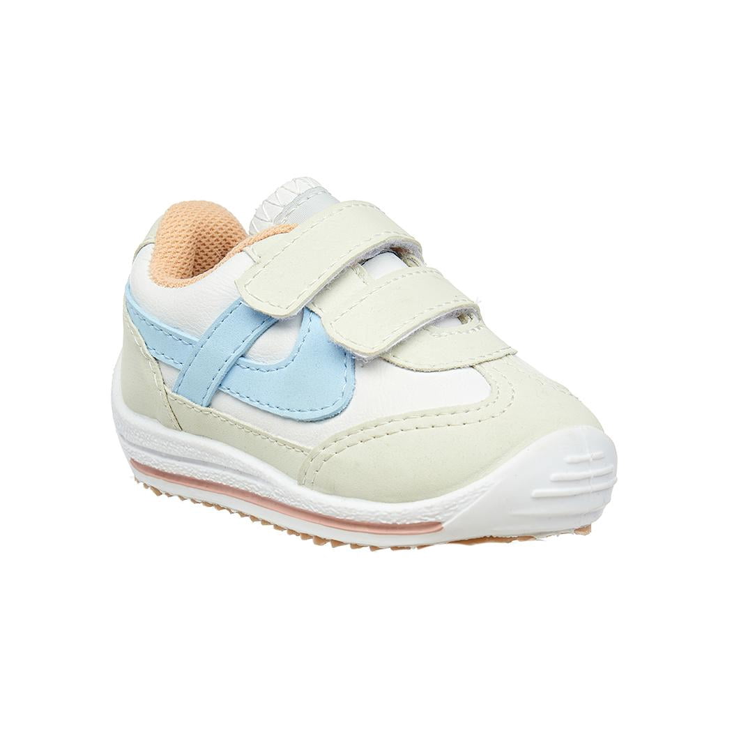 Tenis Panam Niños Niñas Infantil Casual Tipo Piel Blanco blanco 16 ...