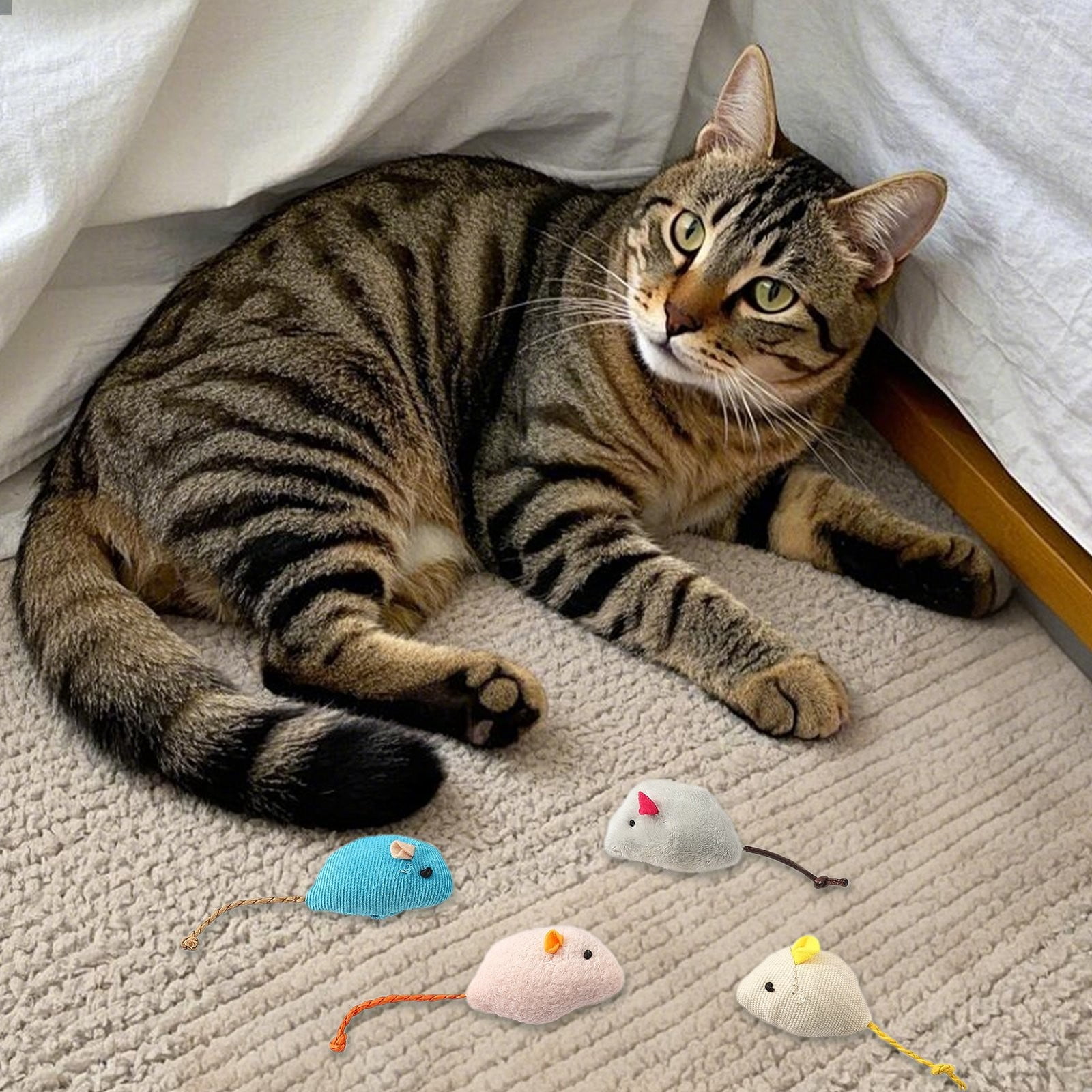 Toy Set For Cats Feather Chew & Scratch Toys Brain for Dogs - Walmart.ca