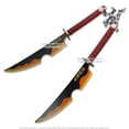 Munetoshi Tengen Uzui Pair 30.5” Stainless Demon Nichirin Cleaver ...