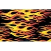 Cotton Flames Fire Border Print Cotton Fabric Print by the Yard CX6992 ...