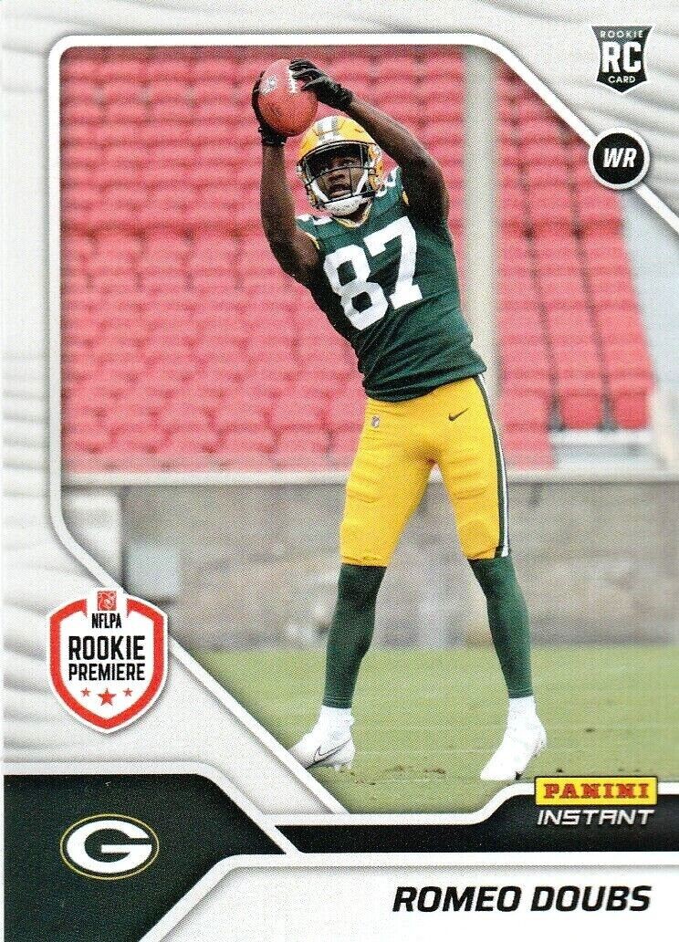 NFL 2022 Instant RPS First Look Football Romeo Doubs Trading Card ...