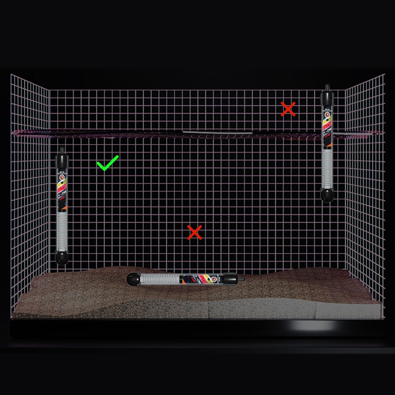 Click here for Zaqw Fish Heater  Safe Knob Adjustment Constant Te... prices