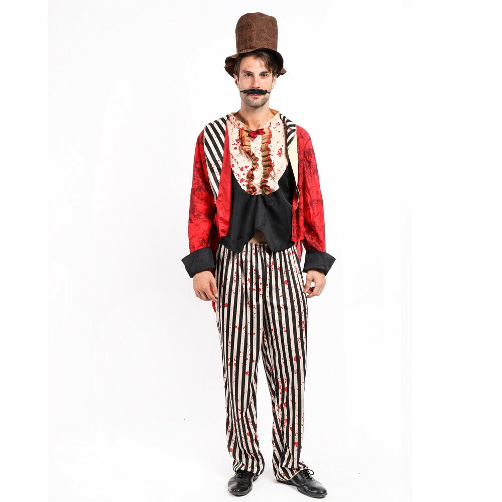 Ringmaster Costume Adult Mens Ring Master Lion Tamer Circus - Walmart ...