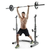 Weider XRS 20 Olympic Workout Rack, Squat Rack with Adjustable Uprights ...
