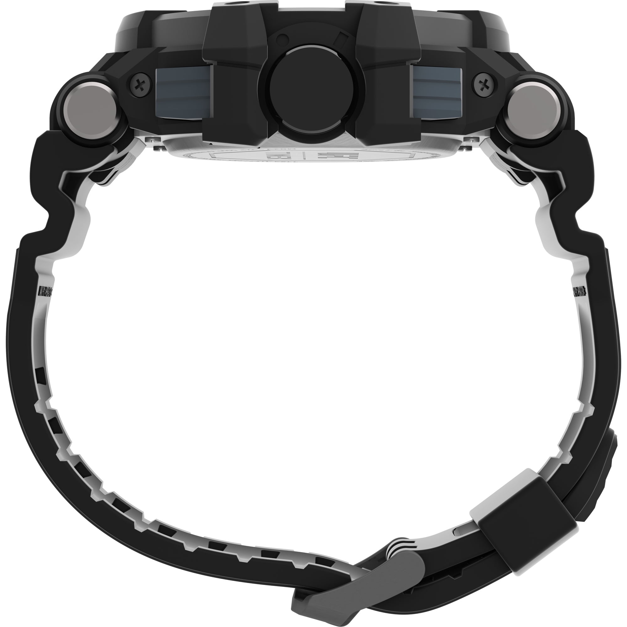 Buy Timex UFC Men's Tactic 53mm Watch - Black Strap Black Dial Black ...