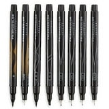 Prismacolor Fine Line Marker Set, 8 Manga Colors, Thin Bold Precision ...