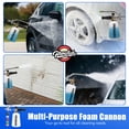 Foam Cannon for Pressure Washer with Dual Connector Accessory, Double ...