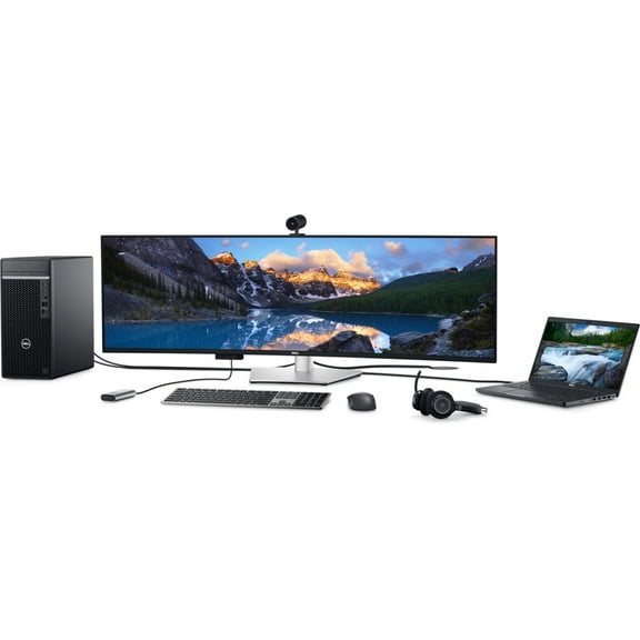 Dell 14" FHD LED Portable Monitor with Dual-Screen Productivity, USB-C ...