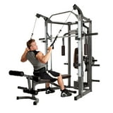 Marcy Combo Smith Machine SM-4008: Home Gym Exercise Equipment with ...