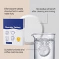 Descaling Tablets 12 Count, Multi Purpose Effervescent Cleaner for ...