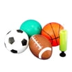 New Bounce Kids' Soft Sports Balls Set - 3 Mini PVC Toys for Toddlers ...