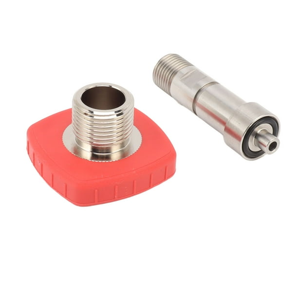 CO2 Cylinder Adapter, Sealing Stainless Steel CO2 Connector Safe ...
