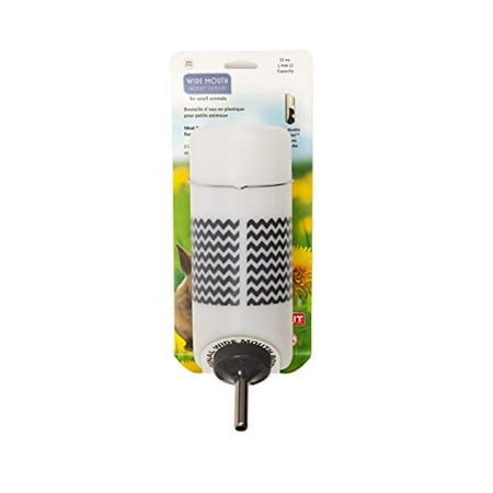 Lixit Wide Mouth BPA-Free Cage Water Bottles for Rabbits, Ferrets ...