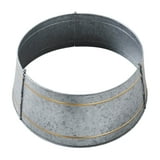 Christmas Tree Collar Metal Galvanized 8x20x20 - Walmart.com