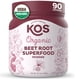 KOS Organic Beet Root Powder, USDA Certified - Natural Nitric Oxide ...