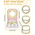 CHICHAUS Uncrustable Sandwich Maker, Sandwich Pocket Circle Shape ...