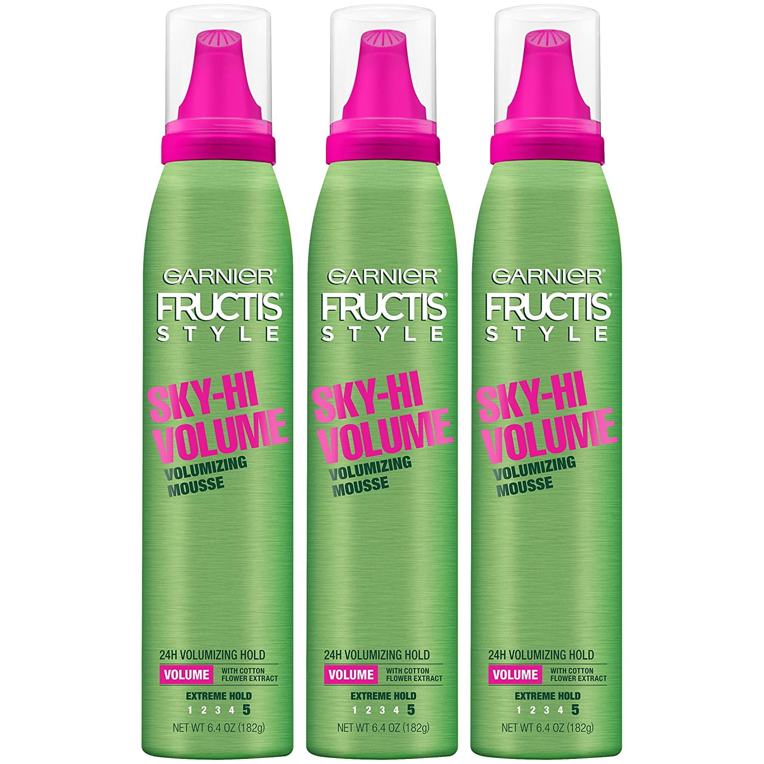 Garnier Fructis Style Sky Hi Volume Volumizing Hair Mousse 6 4 Ounce