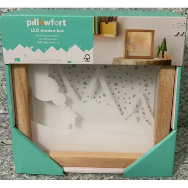 White Shadow Box Frame Wood Collection Case With Slot on top 8 x 10 ...