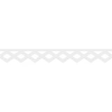 6"H x 5/8"P x 48"L Wolford Architectural Grade PVC Running Trim ...
