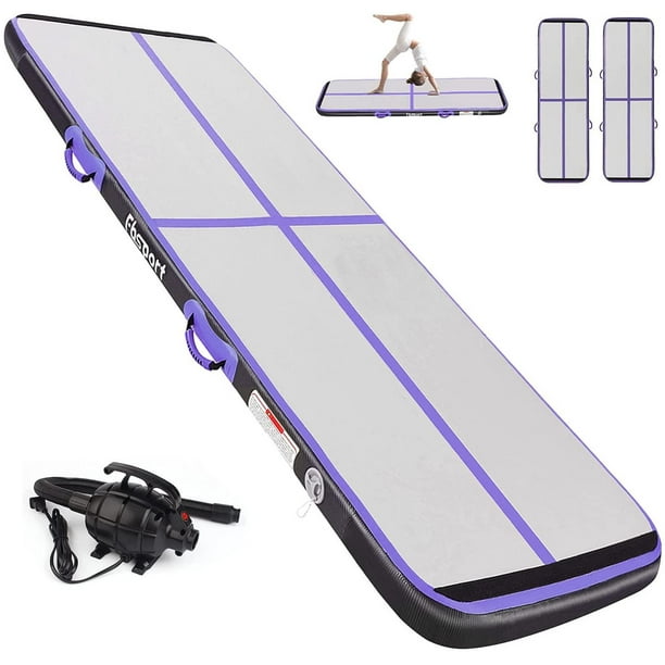 FBSPORT Air Track, Inflatable Tumbling Mat Gymnastics Carbon Fiber ...