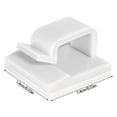 100Pcs Polystyrene REPEAT Clamps Plan Twist Complimentary Wire ...