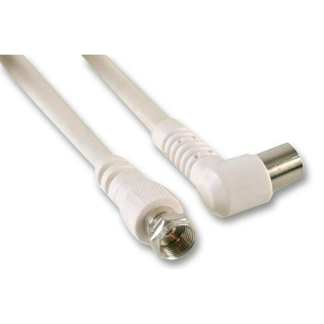 PRO SIGNAL - F Plug to Right Angled Coax Socket Satellite Lead, RG59 75 ...